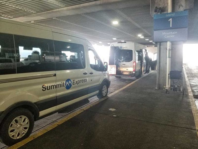 Finding Summit Express At The Denver Airport